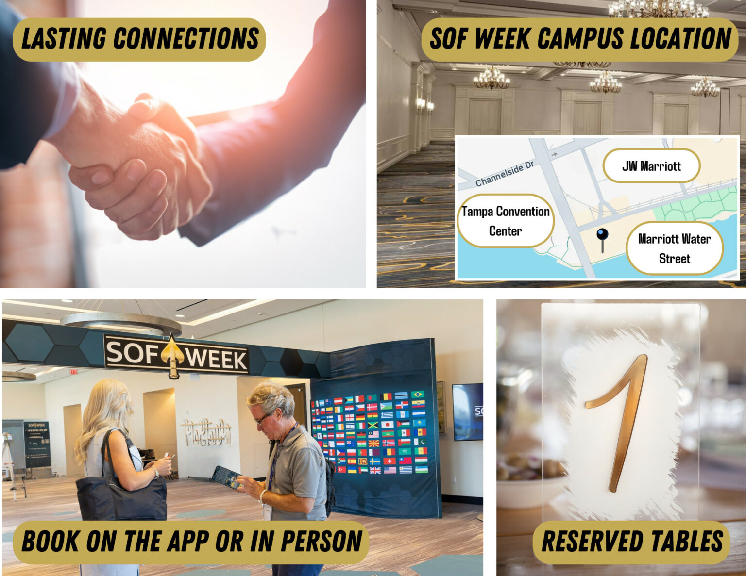 Beyond Booth Space – SOF Week Meetings & Matchmaking